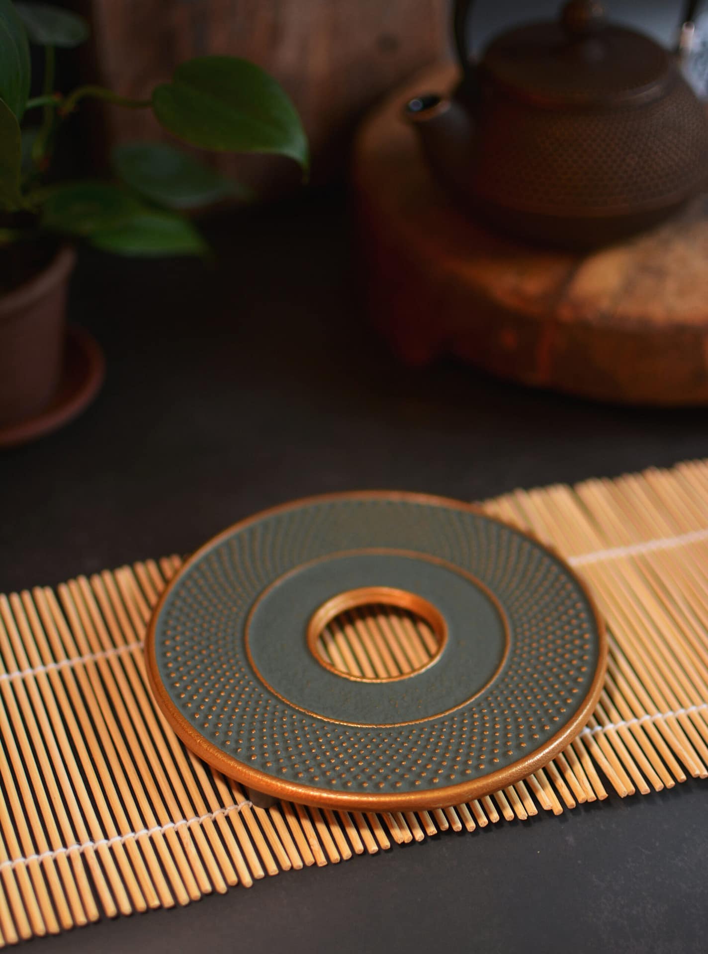 Teekannun alunen Kamashiki Arare – Nippon Aino's Store